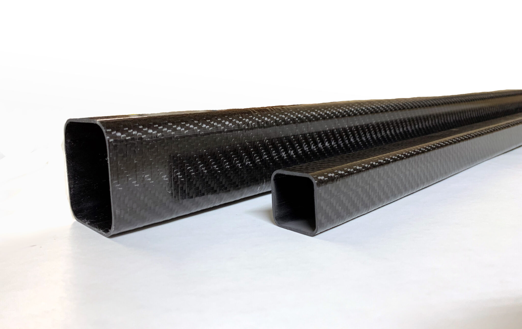 Square Carbon Fiber Roll Wrapped Tubes - ACP Composites