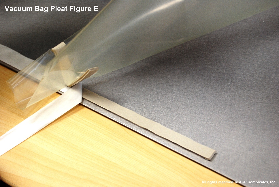 Creating a Pleat When Vacuum Bagging - ACP Composites